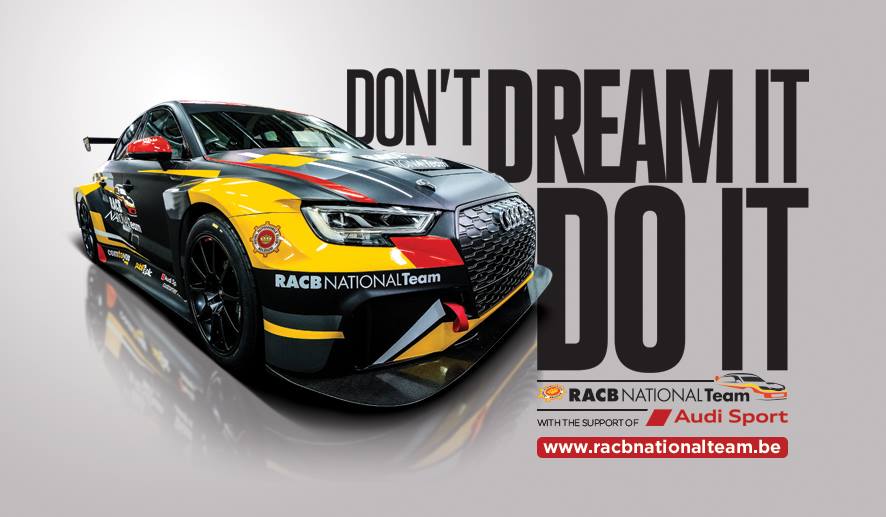 Het RACB National Team lanceert TCR Stuurwiel met de steun van Audi ...